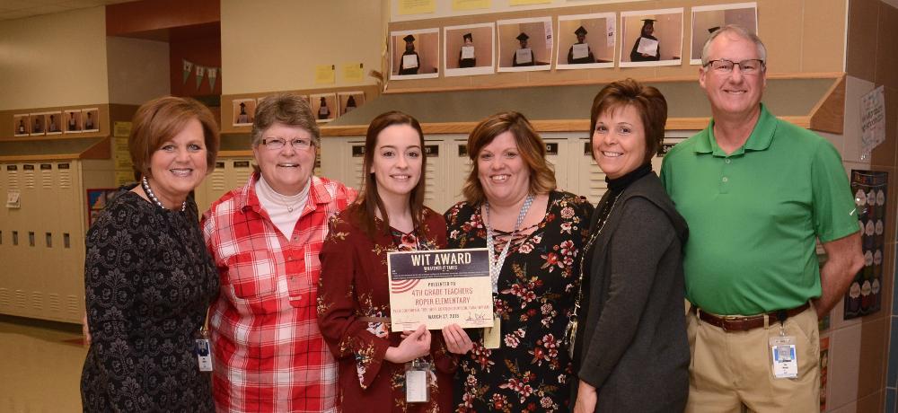 LPS | Roper teachers honored with first WIT Award